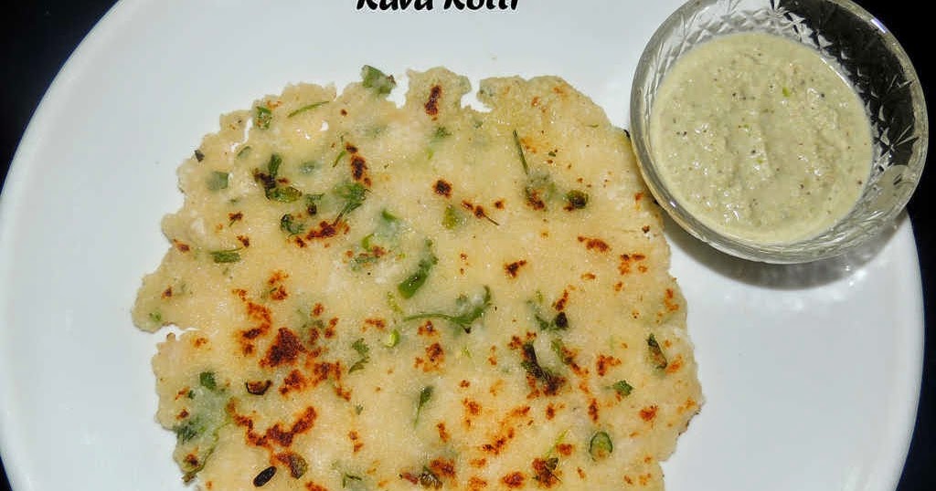 Rava Rotti Recipe | Vegetarian Recipes