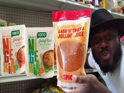 Packaged Jollof Rice Ready To Eat