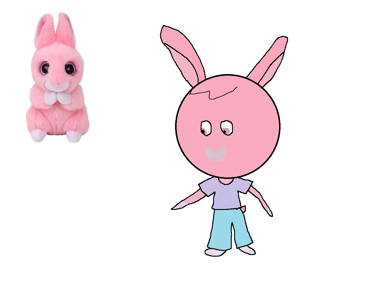 Isabelle's Blog world of toy: JASPER the Pink Bunny