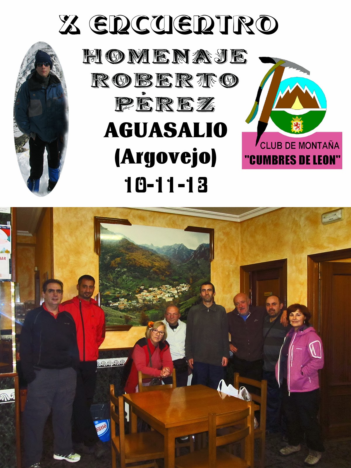 EL BLOG DE JAVI GALLEGO: X ENCUENTRO "CUMBRES DE LEÓN" AGUASALIO DE ...