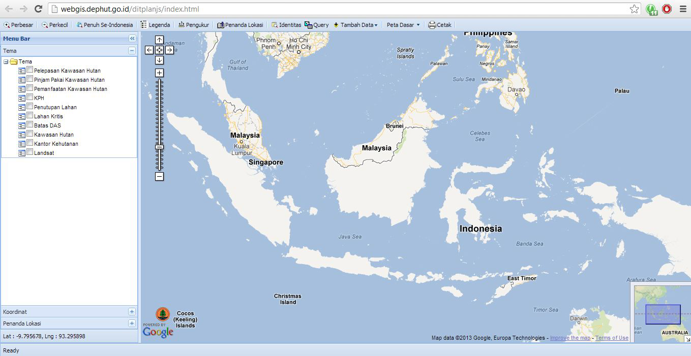 Tentang Website GIS: Contoh - contoh WebGIS