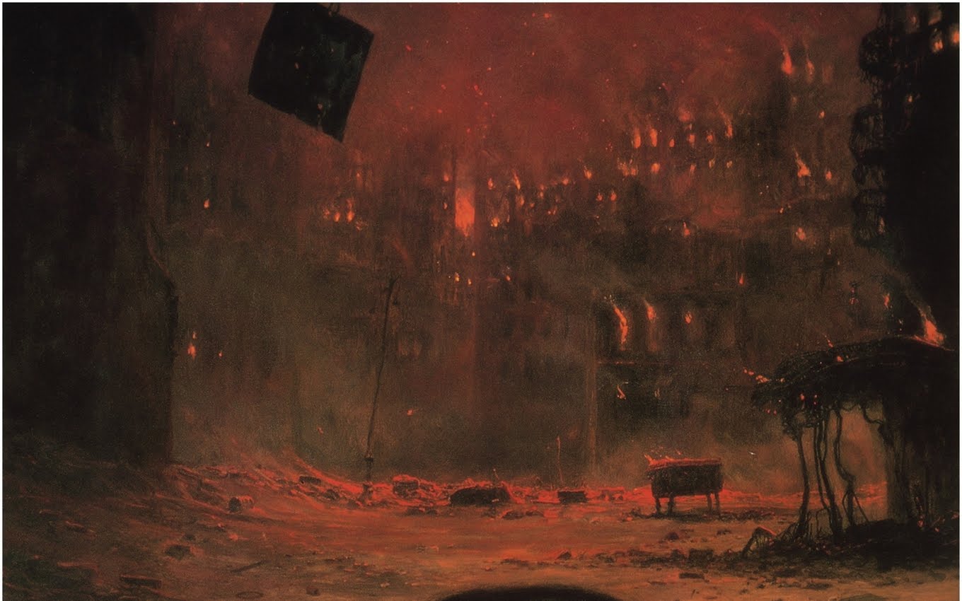 awesome pictures: Zdzislaw Beksinski HD Wallpaper