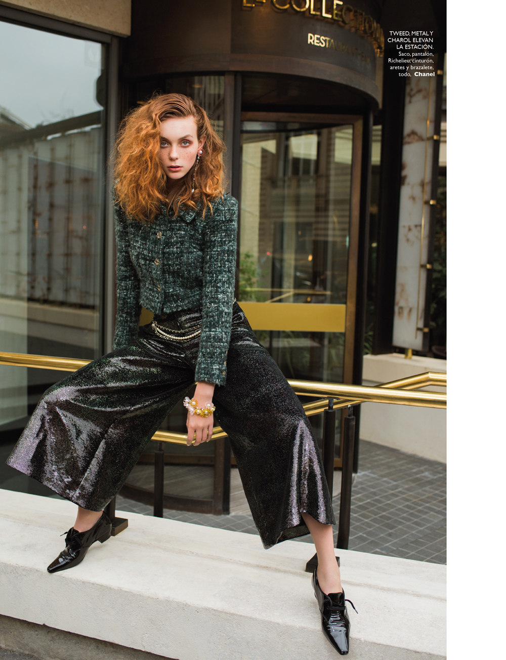 Amelia Grace in Grazia Mexico November 2018 by Benjamin Kanarek