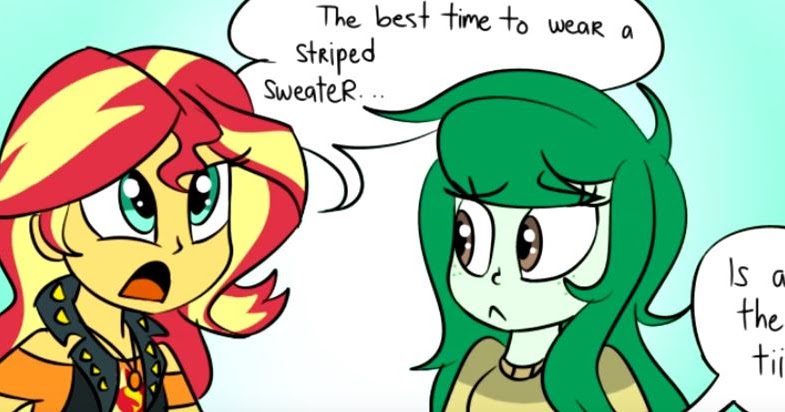 Equestria Daily - MLP Stuff!: Comic Dubs: Striped Sweater / Wishing ...