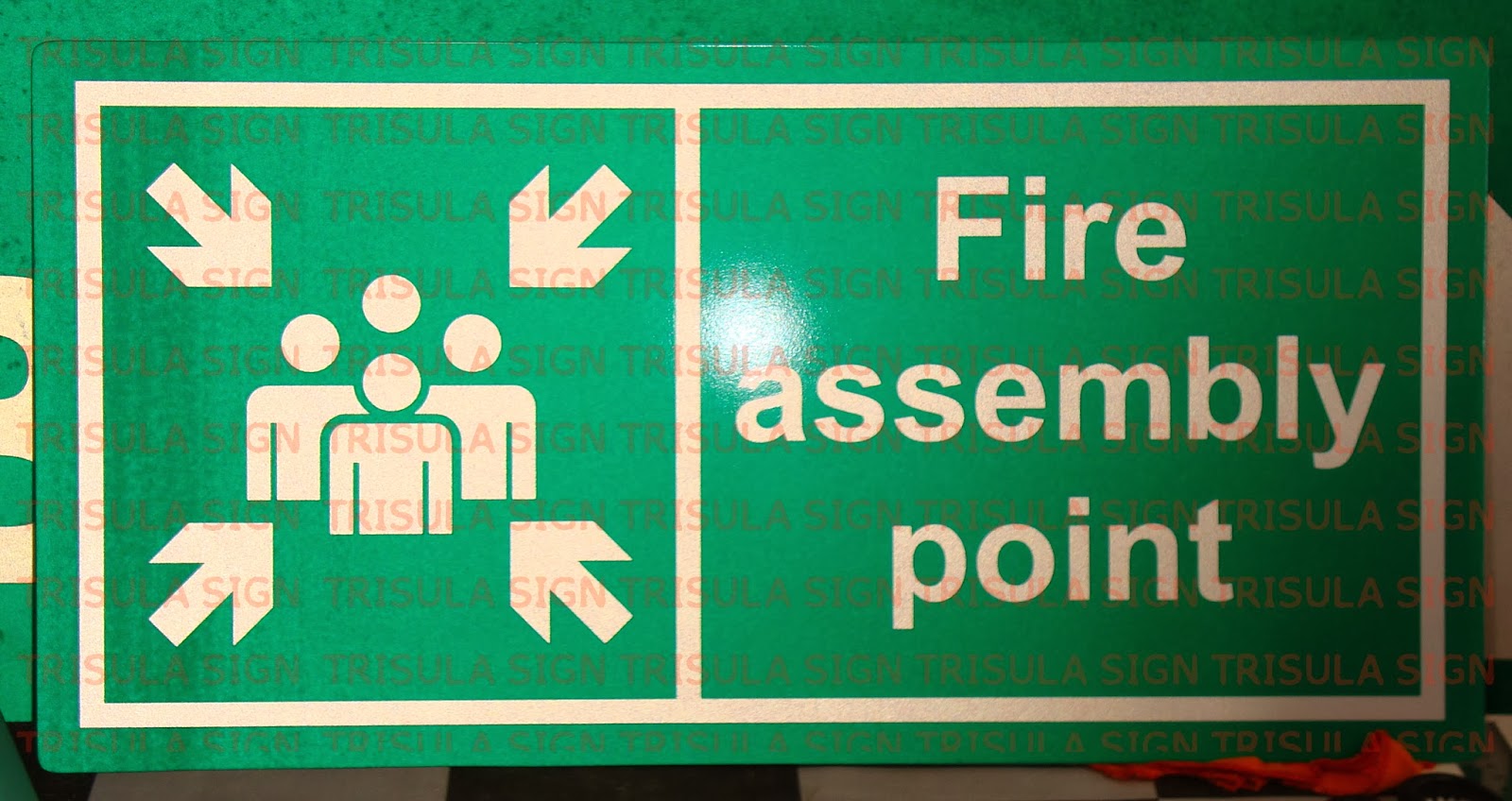 Rambu Fire Assembly Point ~ Jual Rambu, Safety Sign