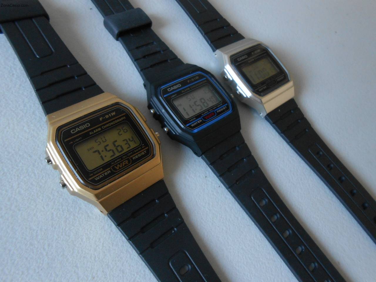 Zona Casio: Prueba: Casio F-91-WM. Vuelve "el grande"