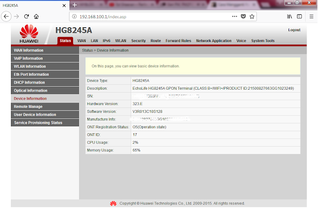 CARA MENGGANTI SSID & PASSWORD WIFI MODEM INDIHOME HUAWEI HG8245A