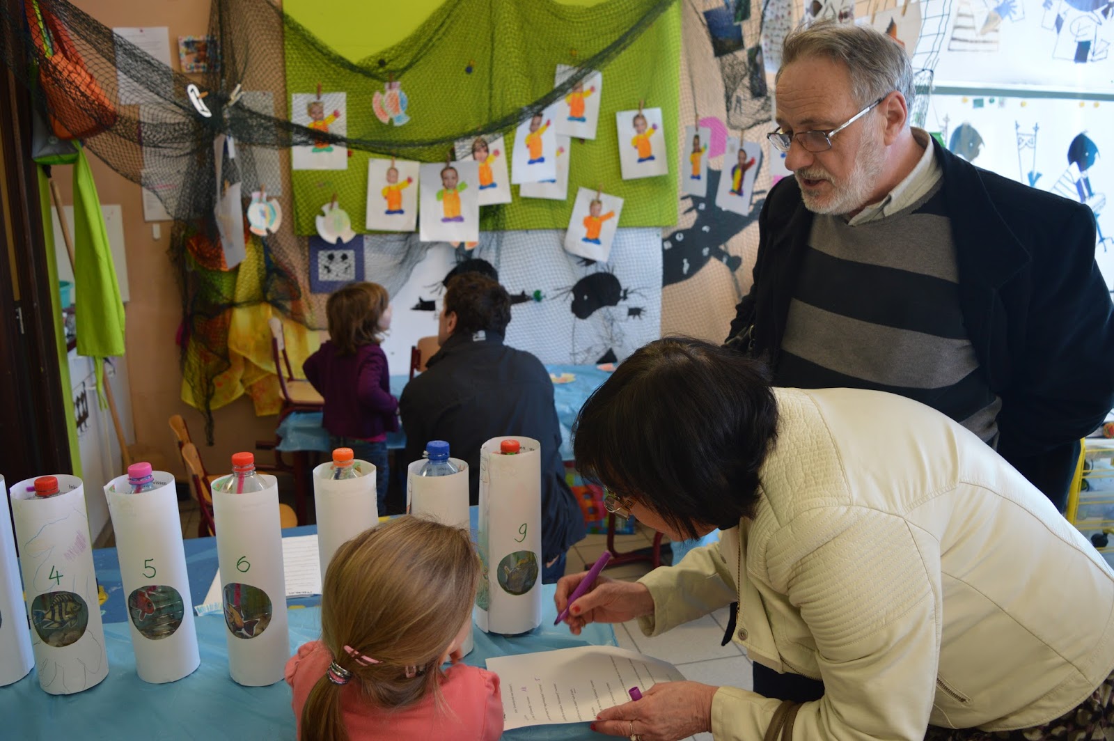 2de kleuterklas: Foto's: kijkmoment projectweek!!! Carolientje met haar ...