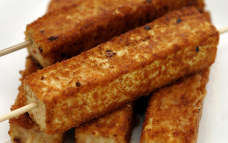 One Healthy Nut: Grilled Tofu on a Stick