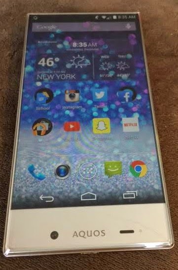 Top Notch Material: Great new phone from Sharp: AQUOS Crystal