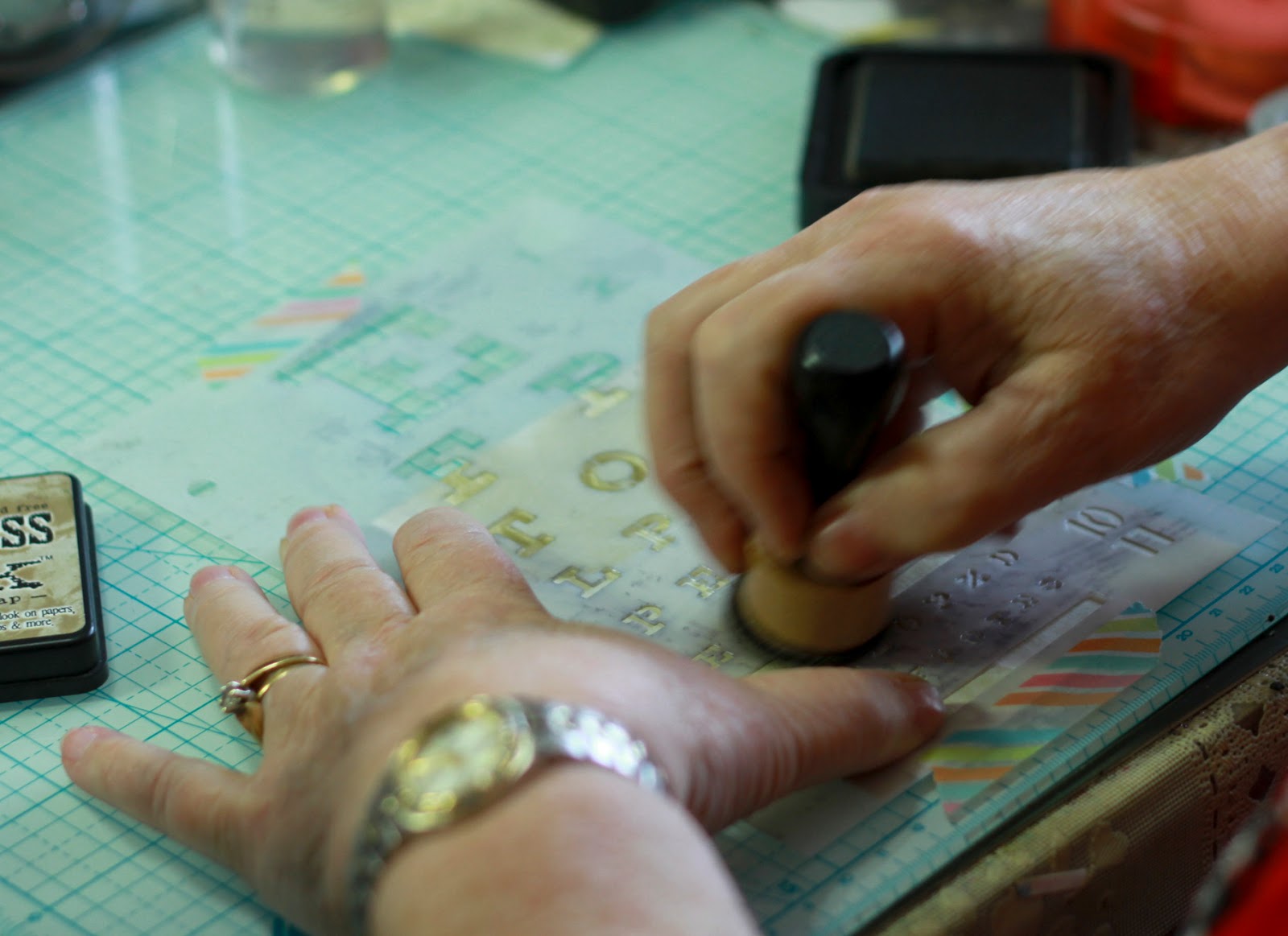 Little Bits: : Stamping and Stenciling