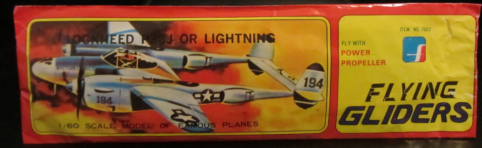 The Styrofoam Glider Squadron: Power Prop Flying Gliders - #7 Lockheed ...