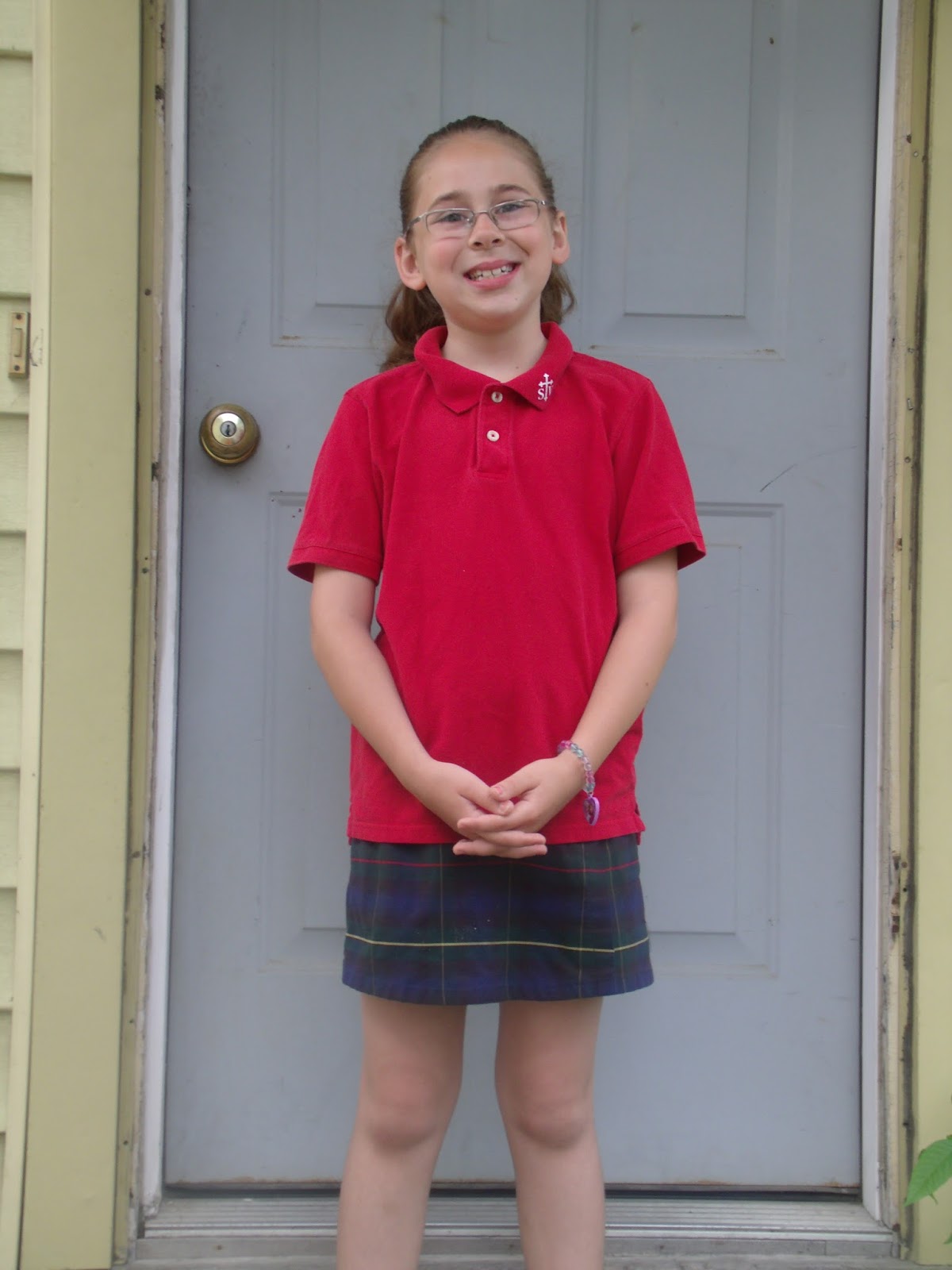 Living Better One Day At A Time: Rebecca's last day of 2nd grade!