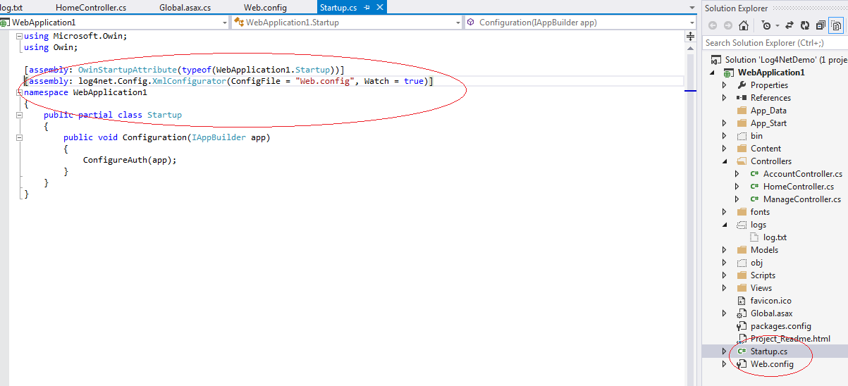 How to Use Log4net with ASP.NET MVC 5 for Logging ~ Exercises in .NET ...