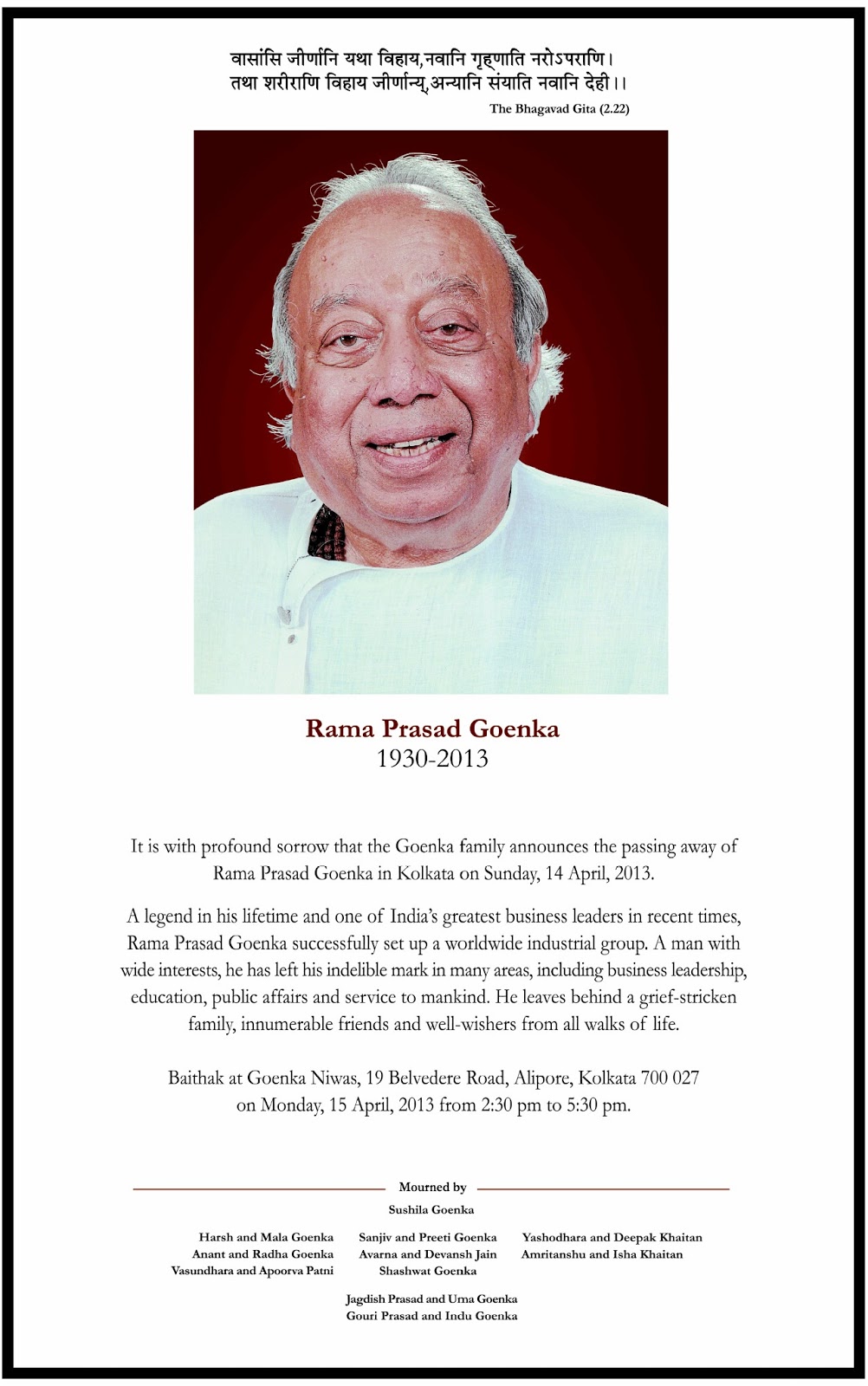 Twenty22-India on the move: RPG dies