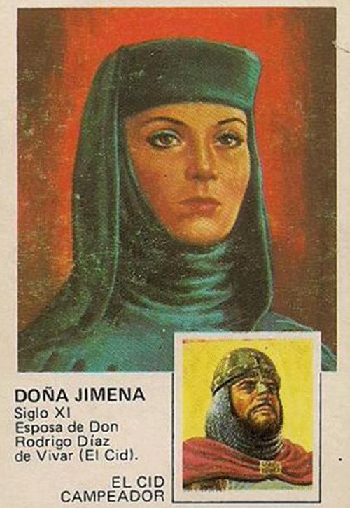 El Arca: HISTORIA DE ESPAÑA. Jimena. La esposa del Cid