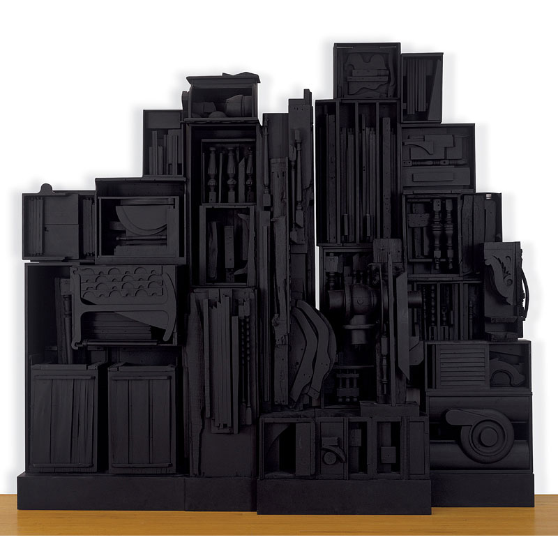Beginning Sculpture: Louise Nevelson (assemblage inspiration)