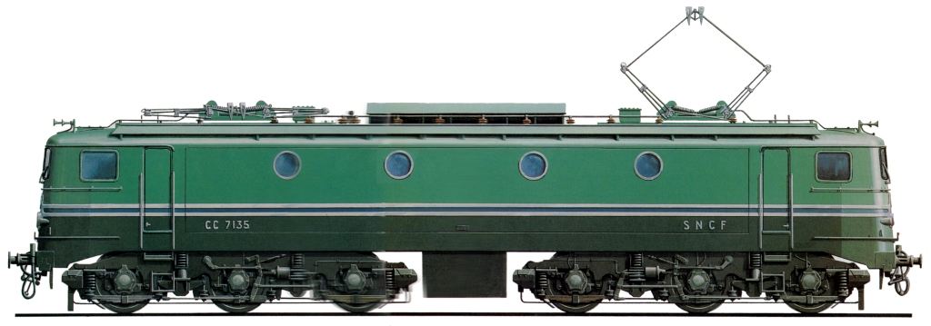 LOCOMOTORAS: Serie CC7100 (Eléctrica)