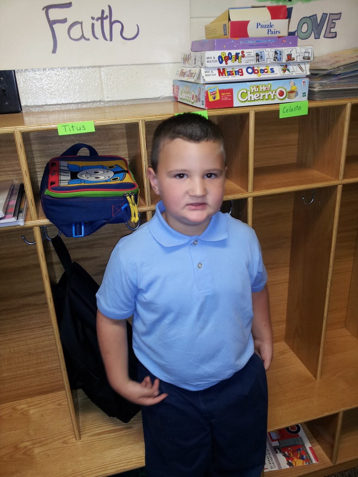 What's a normal family mean?: Titus' First day of Kindergarten and ...