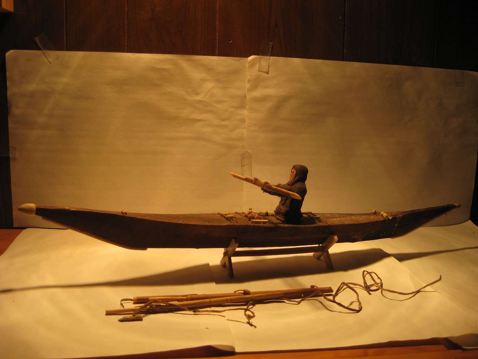 Inuit Arts and Crafts: Kayak Model