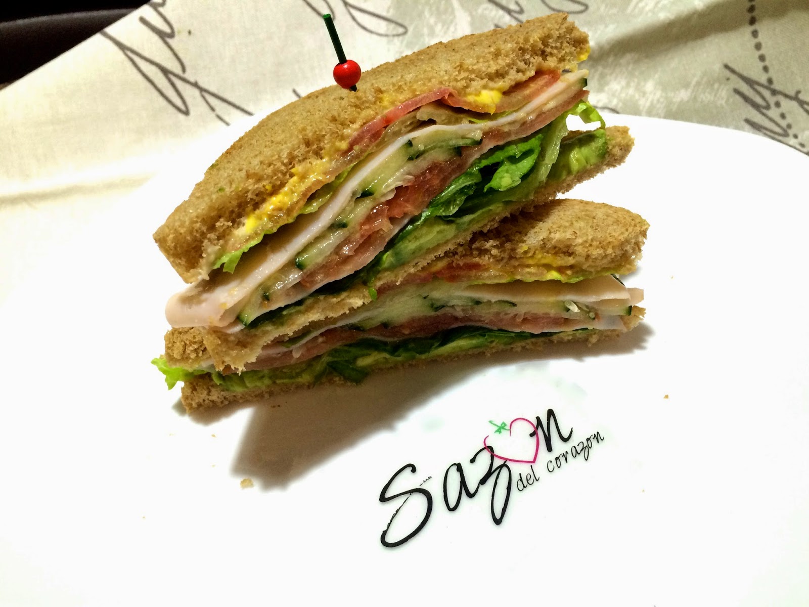 Sazón del corazón: Sandwich primavera