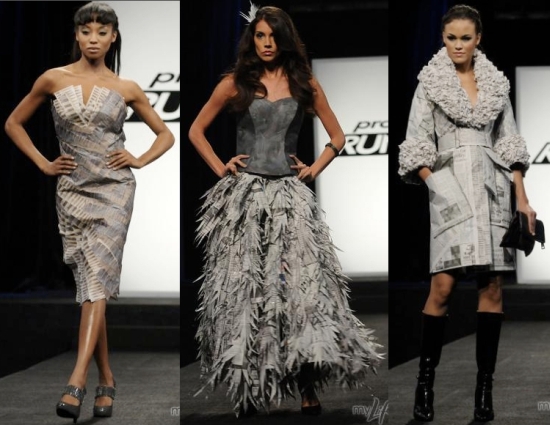 How to Recycle: Recycled Newspaper Dresses