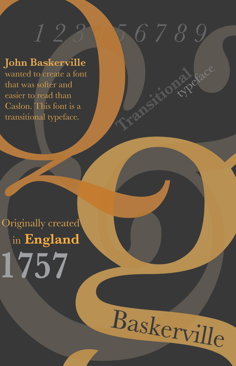 Baskerville Poster Drafts