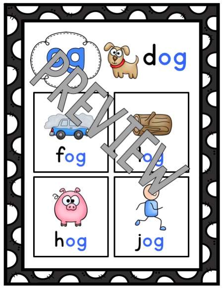 Emily Jane Creates: CVC WORD FAMILY POSTERS