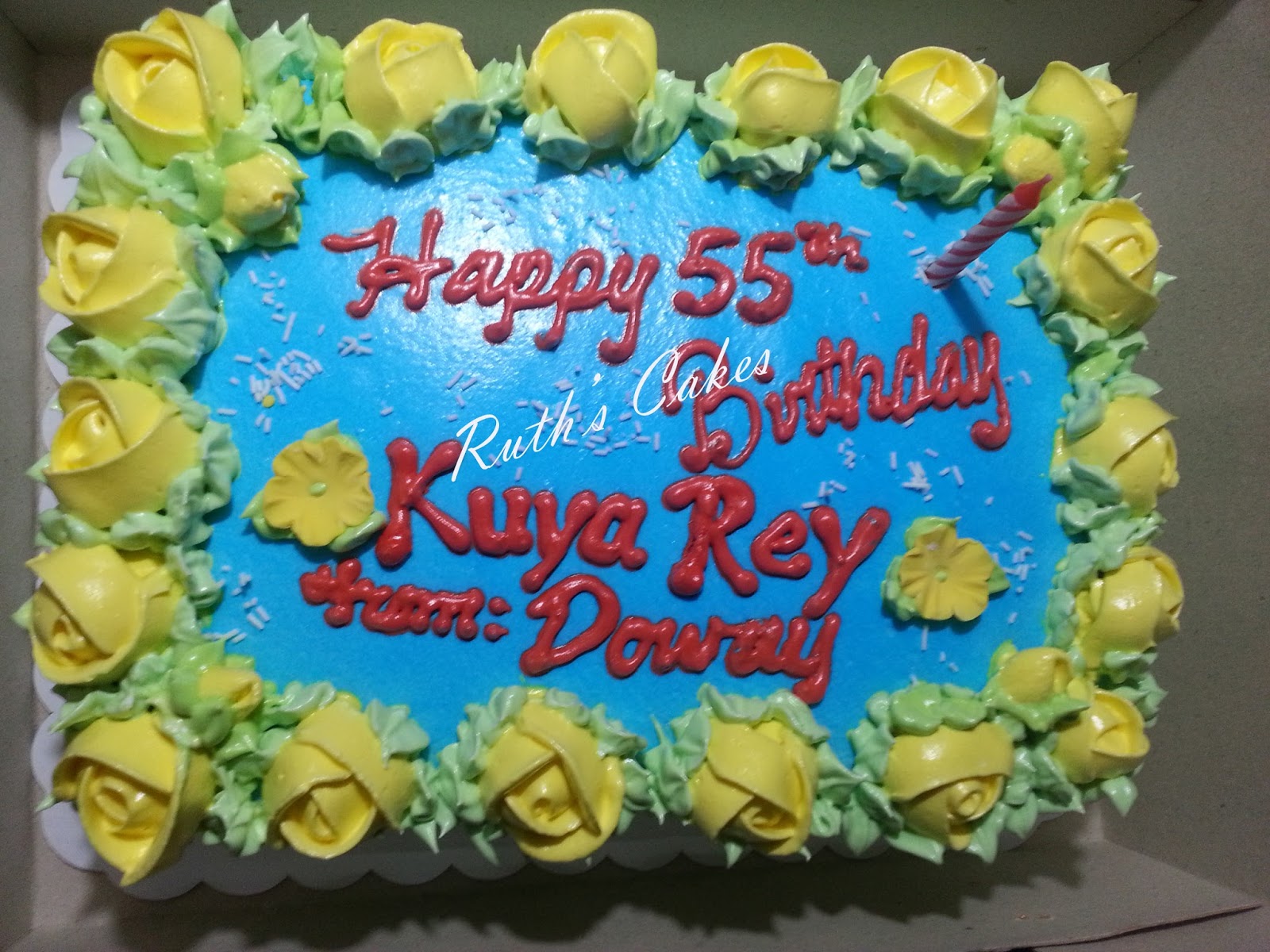 Ruth's Cakes and Pastries: Regular Cake