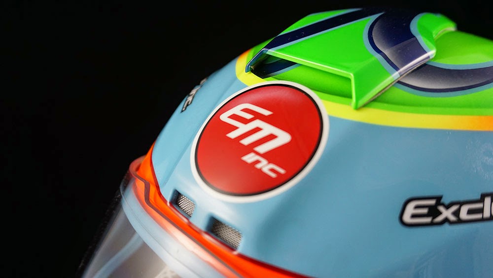 Racing Helmets Garage: Sparco WTX-9 J.Clunie 2015 by Smart Race Paint