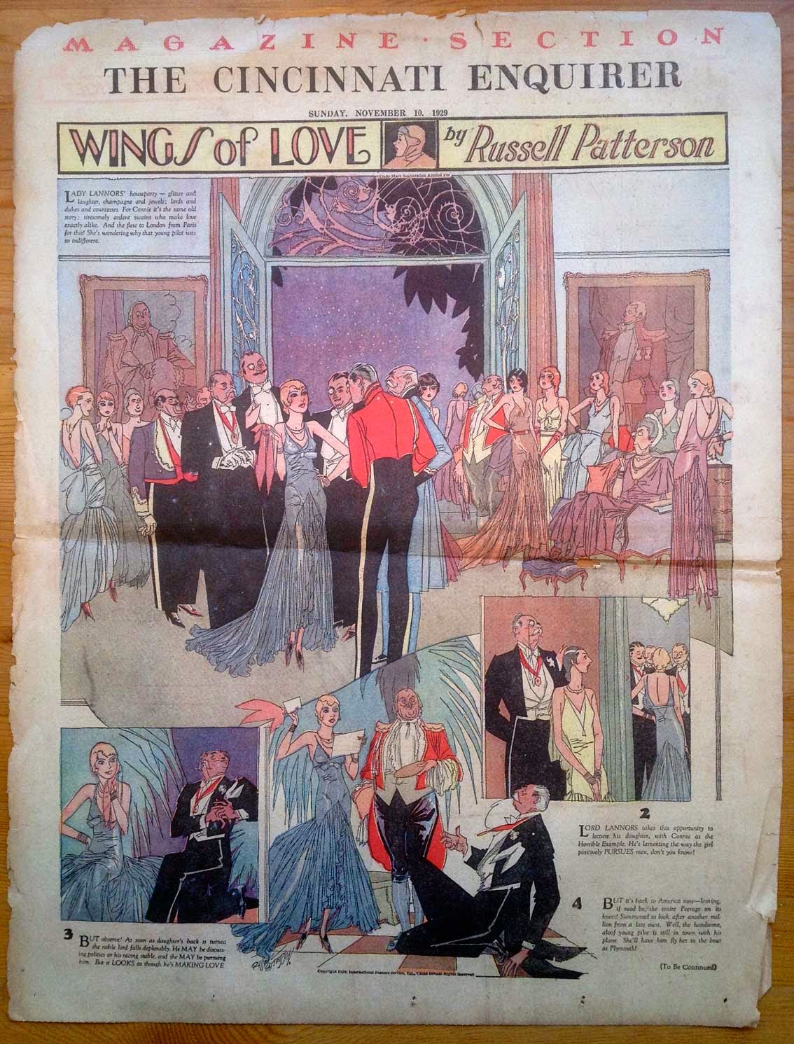 The Art of Russell Patterson: 02 Wings of Love 1929 - 1930
