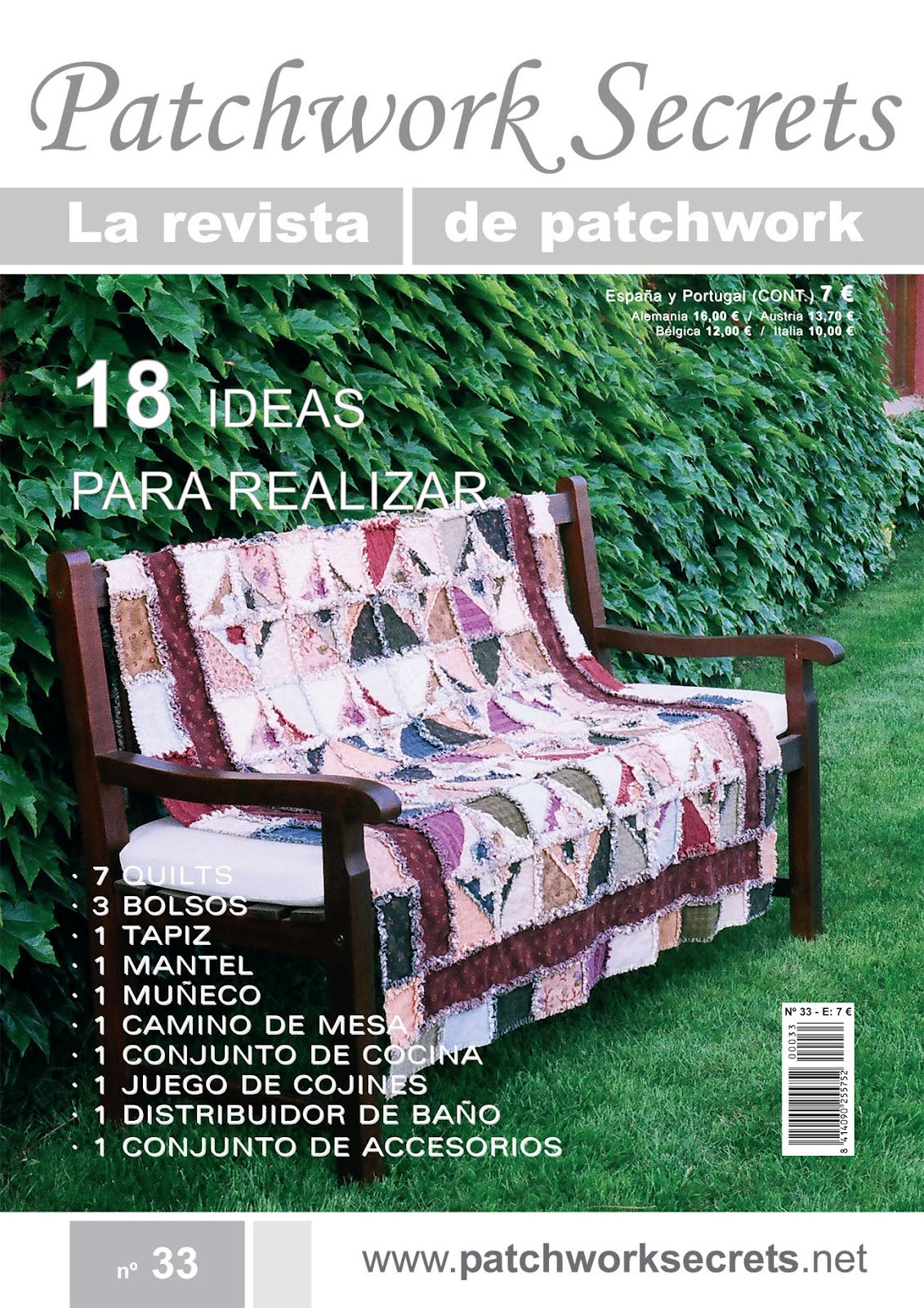 espatchwork.net: Patchwork Secrets, 18 nuevas ideas