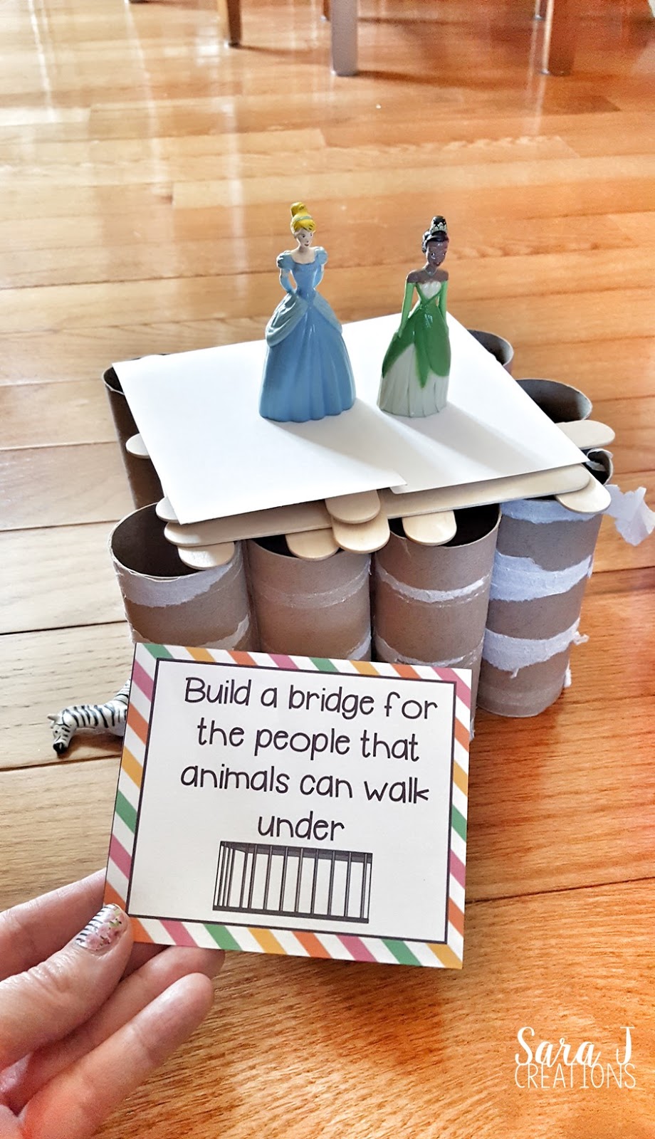 Zoo Themed STEM Activity | Sara J Creations