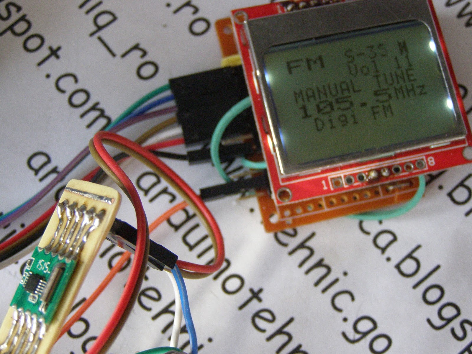 Arduino Tehniq Fm Radio With Rda5807