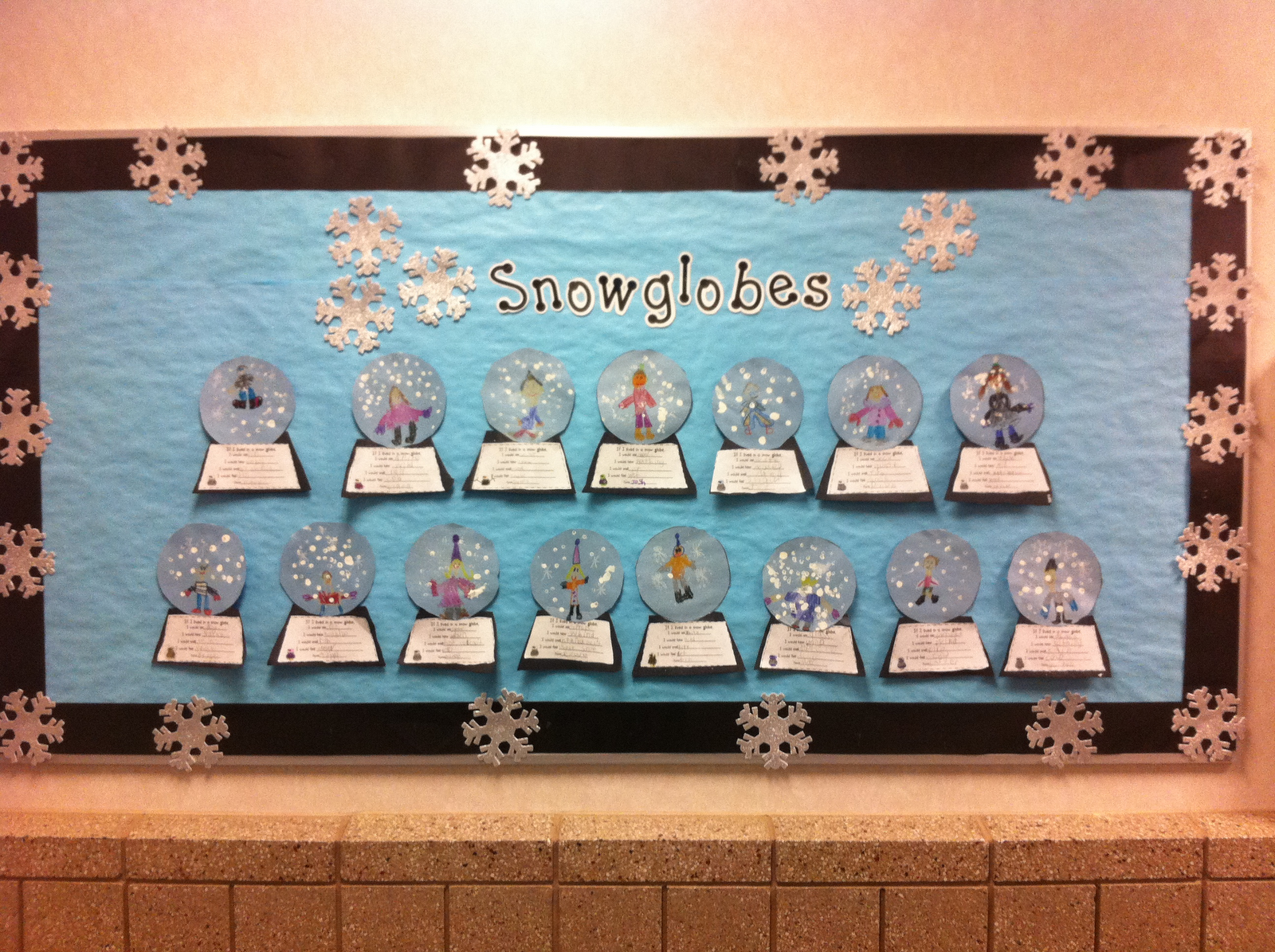 Teach Love Laugh: Snowglobe Art