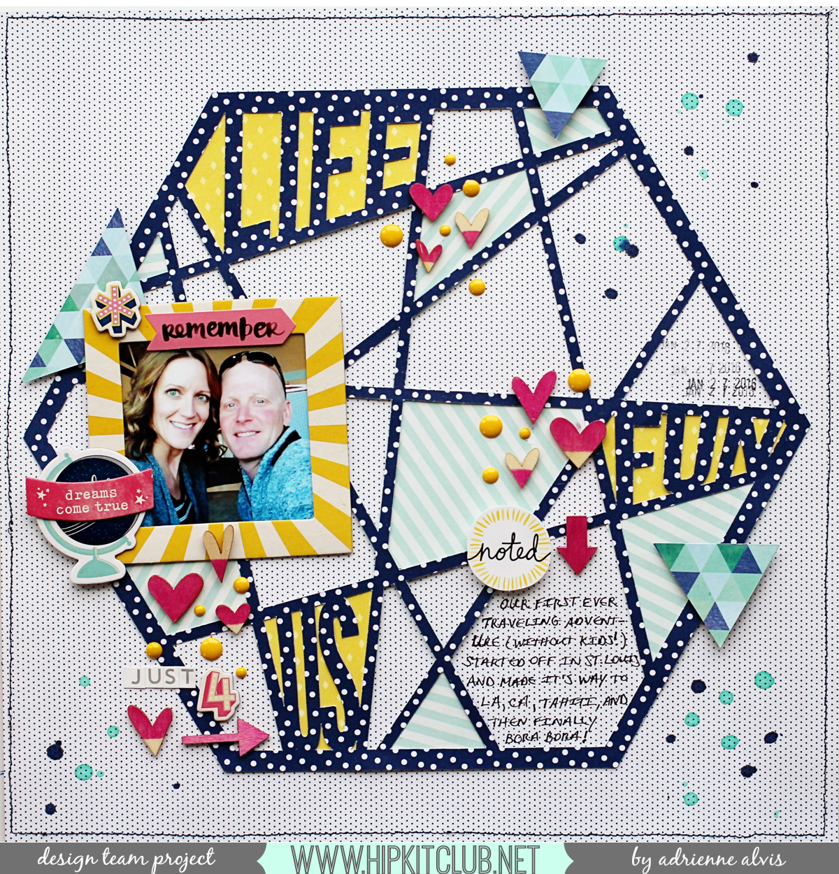 Paper Fab: Just 4 Us *Hip Kit Club*