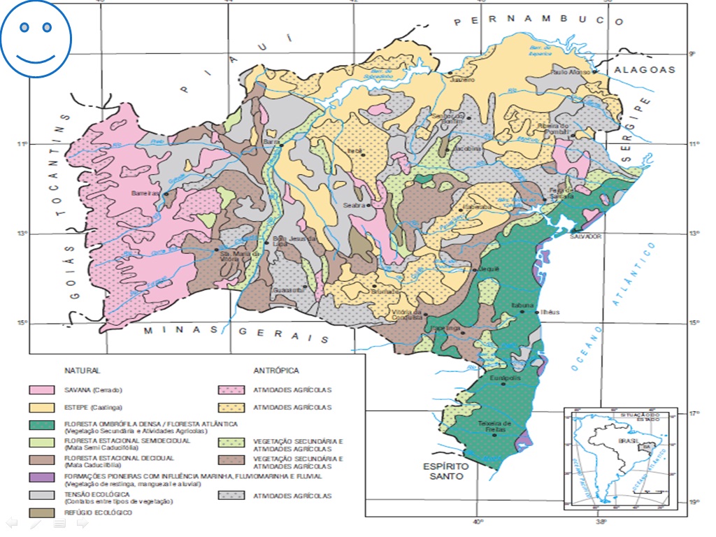 Desvendando a Bahia: GEOGRAFIA DA BAHIA