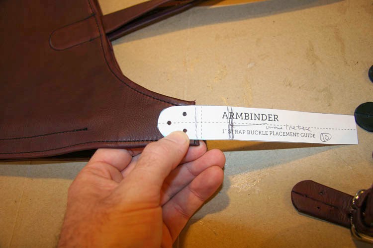 A fetish leathercrafters journal: Make an Armbinder from the New Pattern!