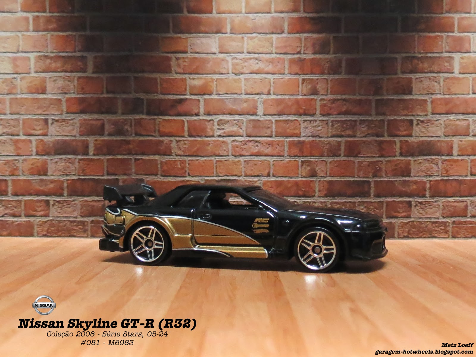 Garagem Hot Wheels: Nissan Skyline GT-R (R32)