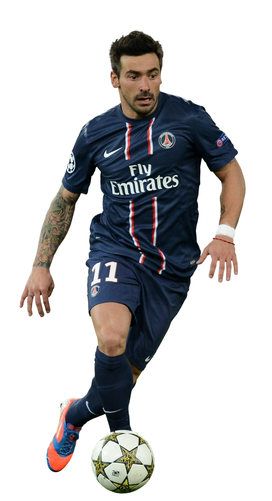 The Best Renders: Ezequiel Lavezzi - By Bauti Carp