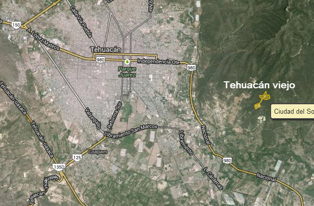 Zonas Arqueológicas de Puebla: Tehuacan viejo