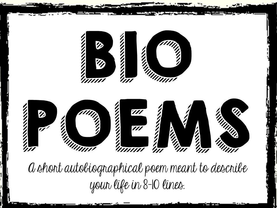 Middle School Mob: Fun with Bio Poems!