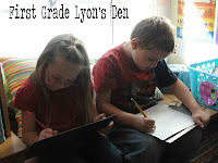 First Grade Lyons' Den: Bootsie Barker Bites...RAWR!