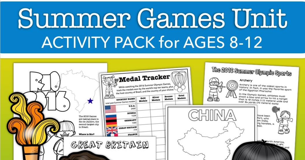 Mommy Maestra: Comprehensive Summer Games Unit & Free Printable