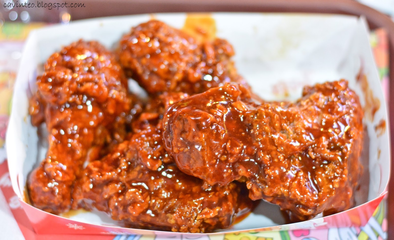 Entree Kibbles: Richeese Factory - Fried Chicken with Cheese Dip ...