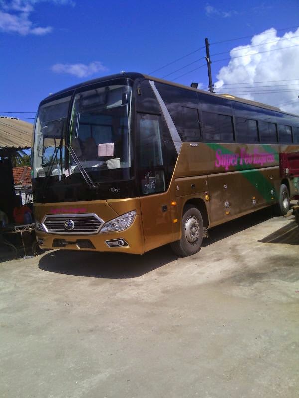 safarimoja: Picha: Tazama mabasi mapya ya SUPER FEO, moto wa kuotea mbali