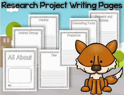 Grade One Snapshots: Animal Research for Primary Students