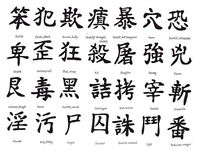 tattoo.gr: Chinese ideograms tattoo ideas - Κινέζικα ιδεογράμματα τατουάζ