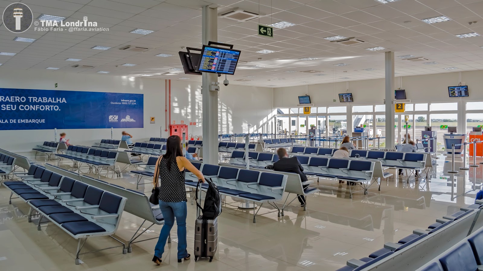 TMA Londrina: Conheça a nova sala de embarque do Aeroporto Governador ...