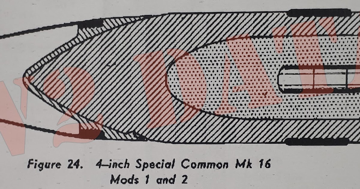 WW2 Equipment Data: American Projectiles and Explosives - 4-inch ...